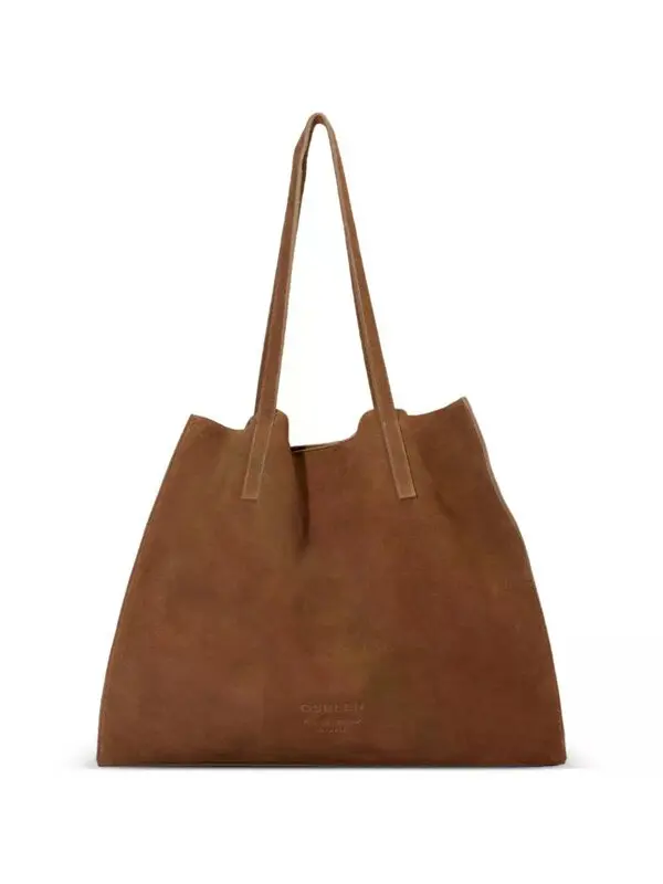 OSKLEN Suede Tote Bag - Brown