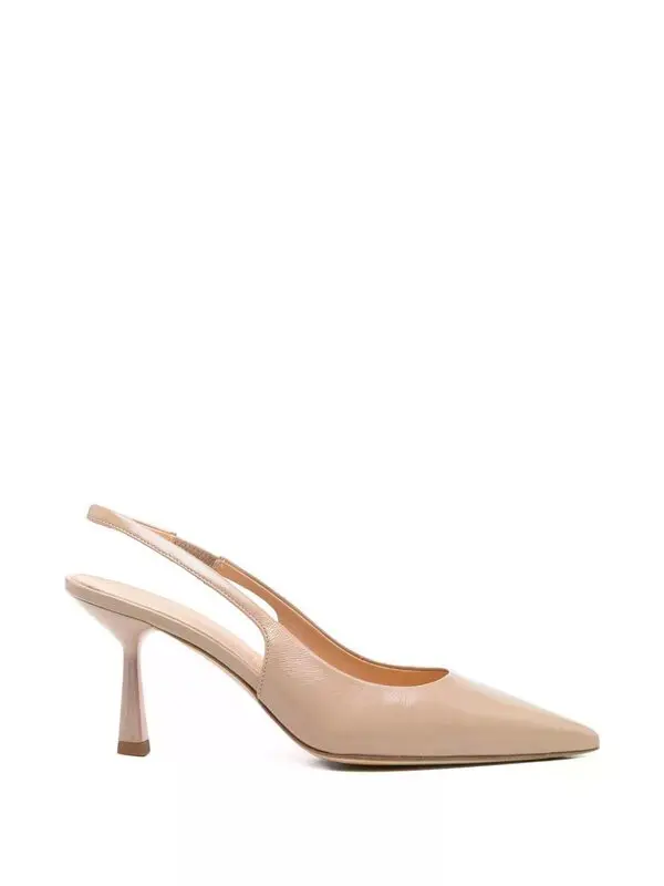 CHANTAL Pointed-toe Slingback Pumps - Neutrals