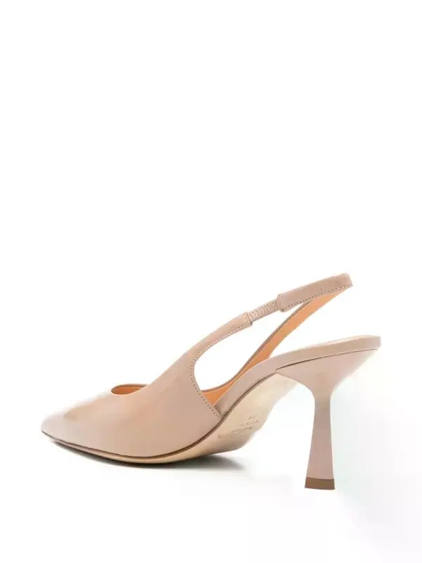 CHANTAL Pointed-toe Slingback Pumps - Neutrals