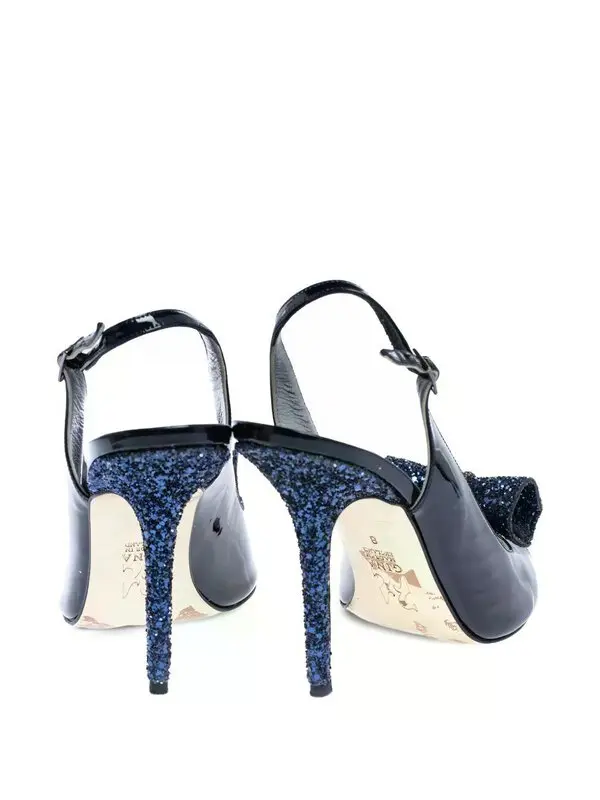 GINA 115mm Bow-detail Sandals