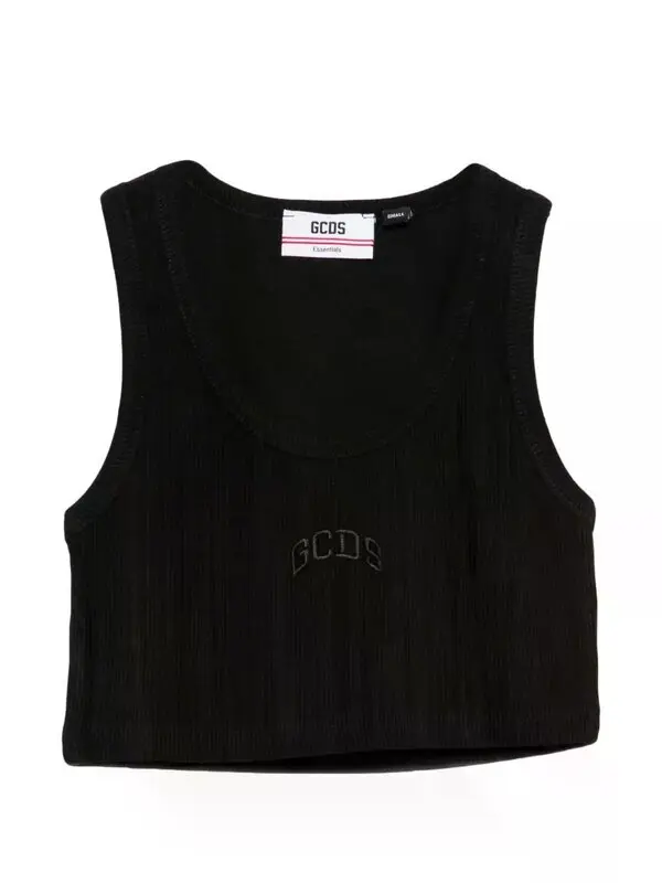 Gcds Ribbed Top - Black