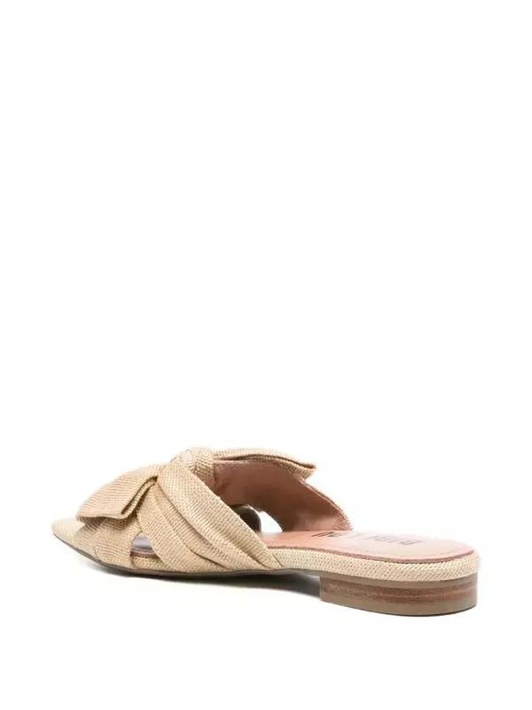 BIBI LOU Karsie Bow-detail Woven Sandals