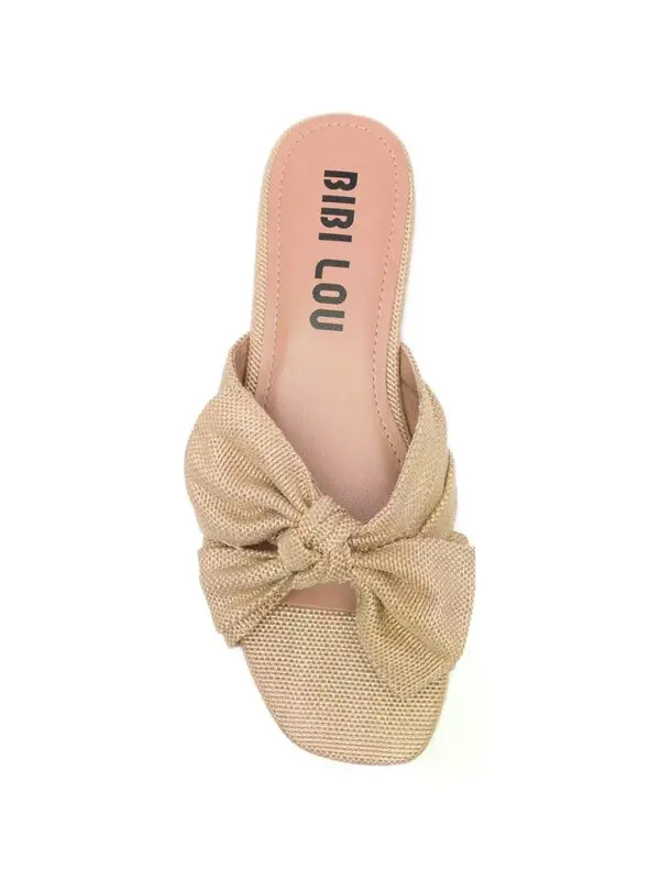 BIBI LOU Karsie Bow-detail Woven Sandals