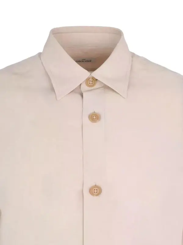 ALESSANDRO GHERARDI Beige Buttonned Shirt