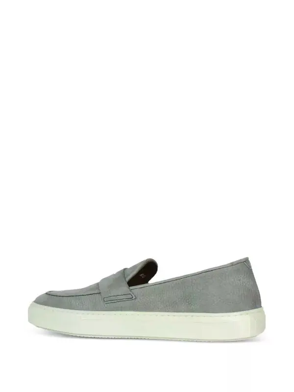 Fratelli Rossetti Penny Leather Loafers - Grey