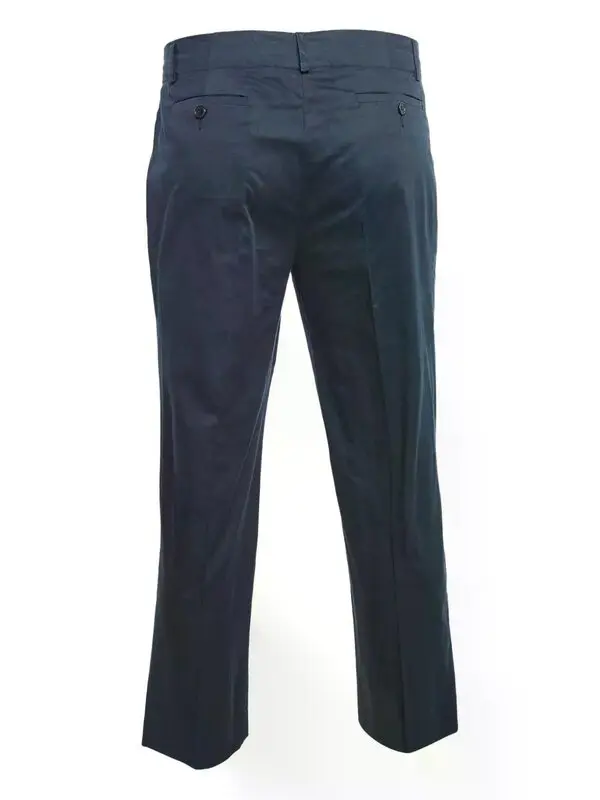 Etro 2024 Cotton Trousers - Blue