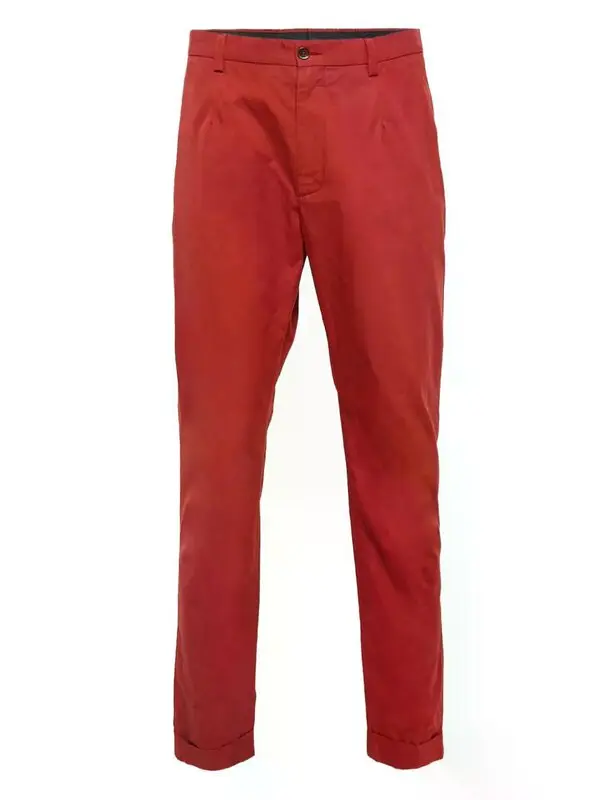 Dolce & Gabbana Cotton Trousers - Red