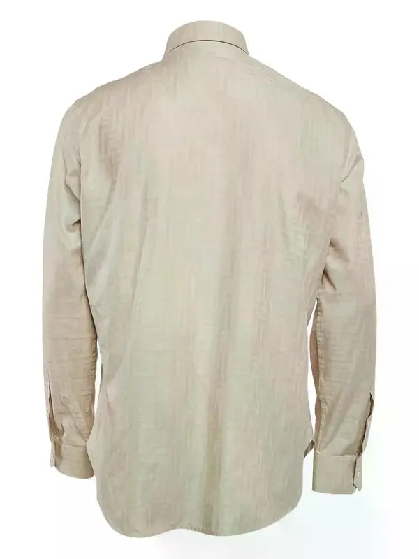 Fendi Logo-jacquard Shirt