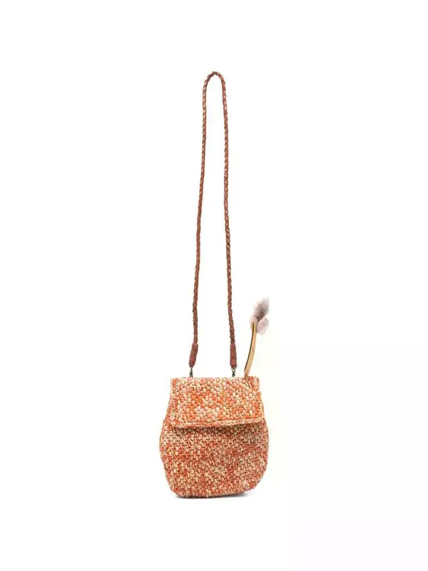 IBELIV Zaz Woven Mini Bag - Orange