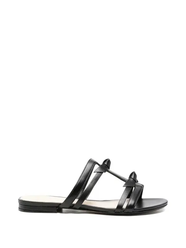ALEXANDRE BIRMAN Slim Clarita Knotted Caged Sandals