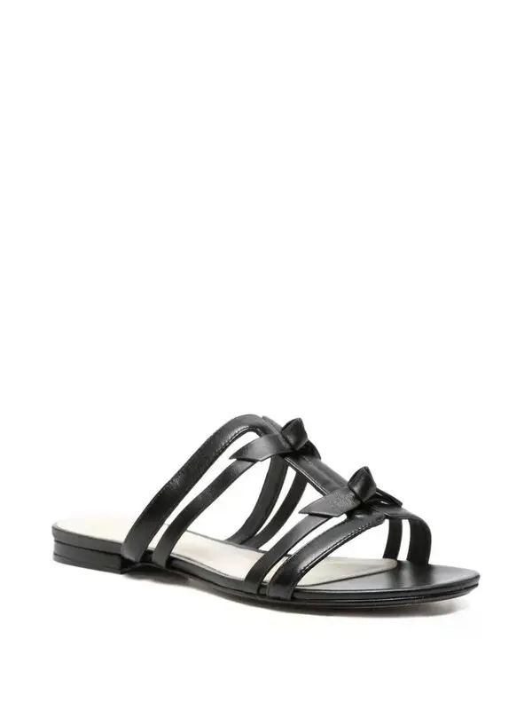 ALEXANDRE BIRMAN Slim Clarita Knotted Caged Sandals