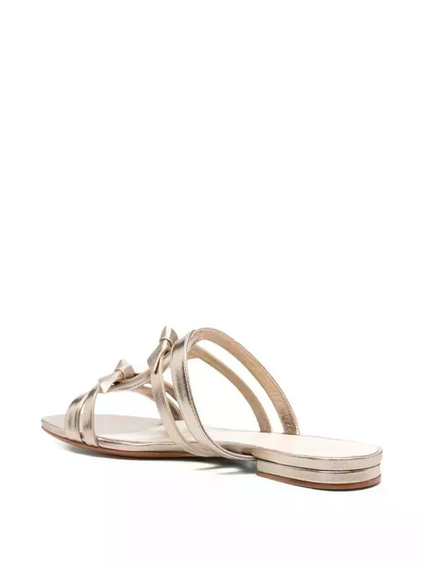 ALEXANDRE BIRMAN Slim Clarita Cage Flat Sandals