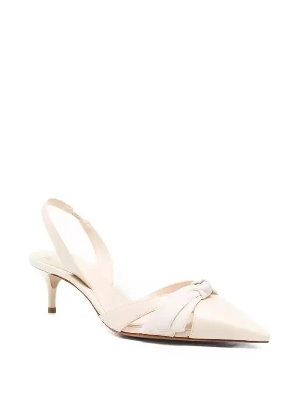 ALEXANDRE BIRMAN Clarita Knotted Sling-back Pumps