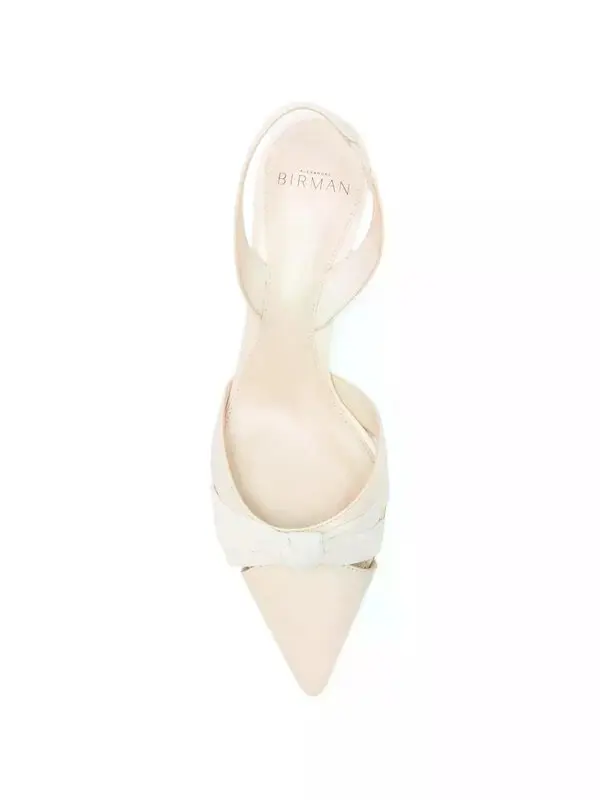 ALEXANDRE BIRMAN Clarita Knotted Sling-back Pumps