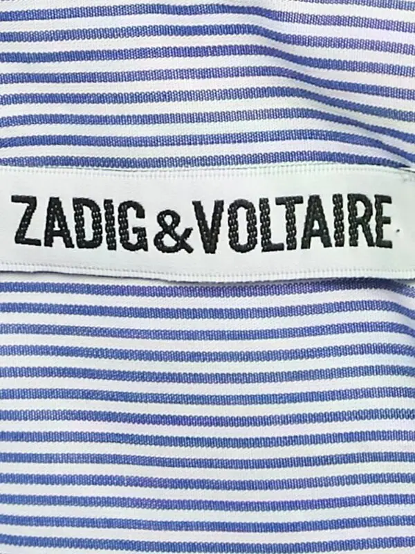 Zadig&Voltaire Pre-owned Striped Cotton Shirt