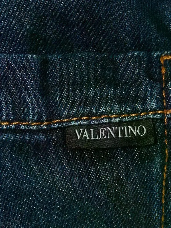 Valentino Garavani Cotton Denim Shorts