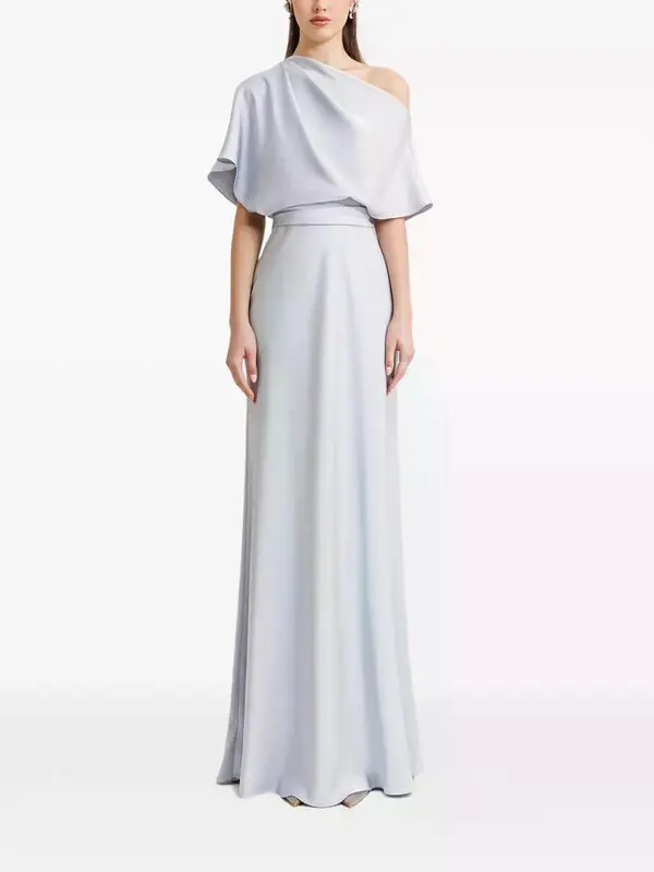 GEMY MAALOUF Draped One-shoulder Maxi Dress