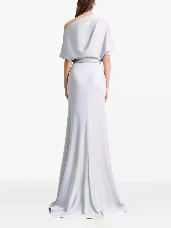 GEMY MAALOUF Draped One-shoulder Maxi Dress