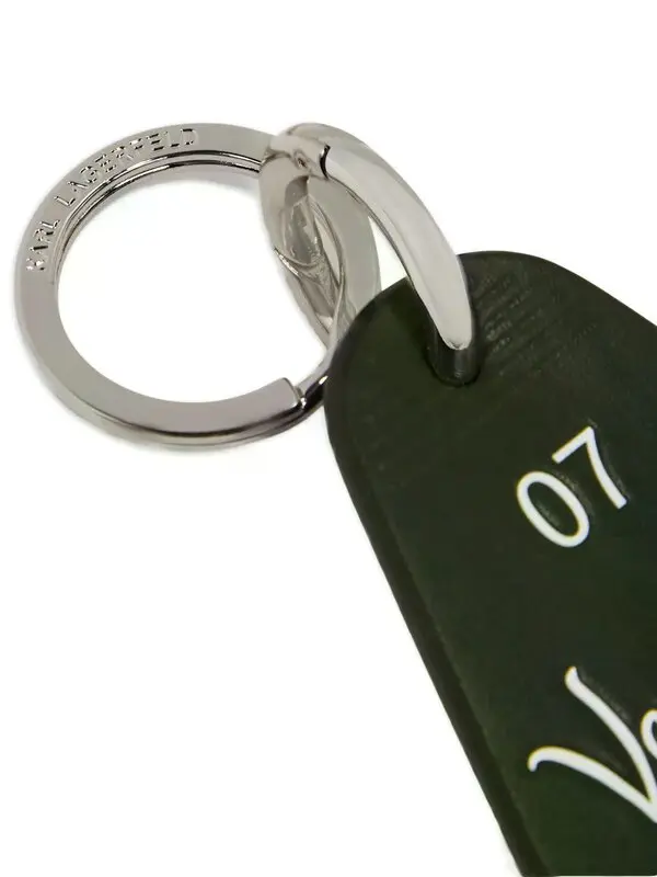 Karl Lagerfeld Vacances De Karl Keyring - Green