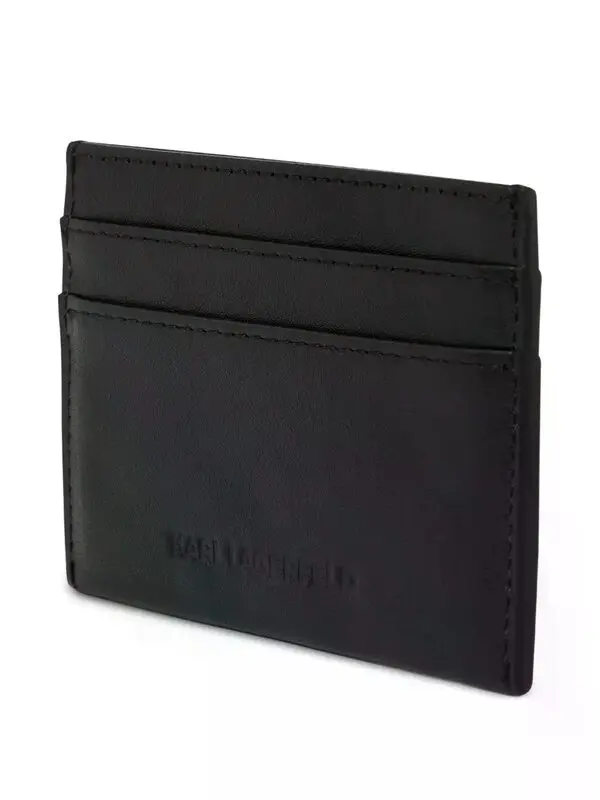 Karl Lagerfeld Monogram Patch Card Holder