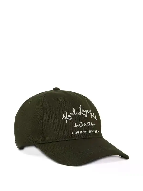 Karl Lagerfeld Vacances De Karl Cap - Green