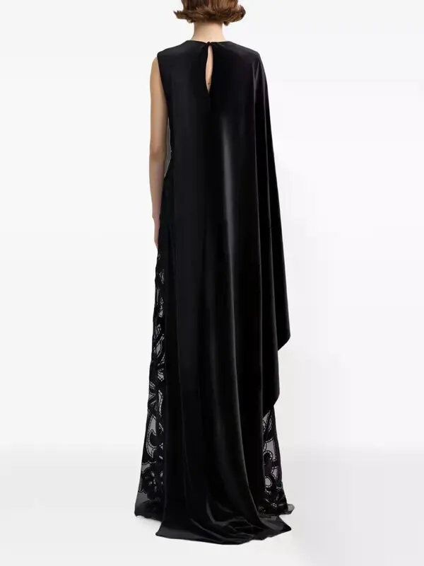 GEMY MAALOUF Embroidered Maxi Dress