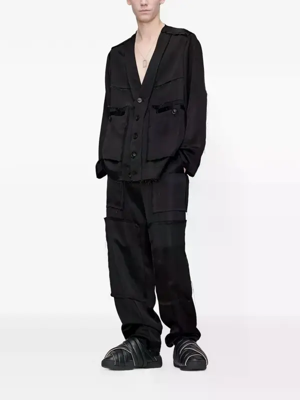 MAISON MARGIELA Frayed-edges Jacket