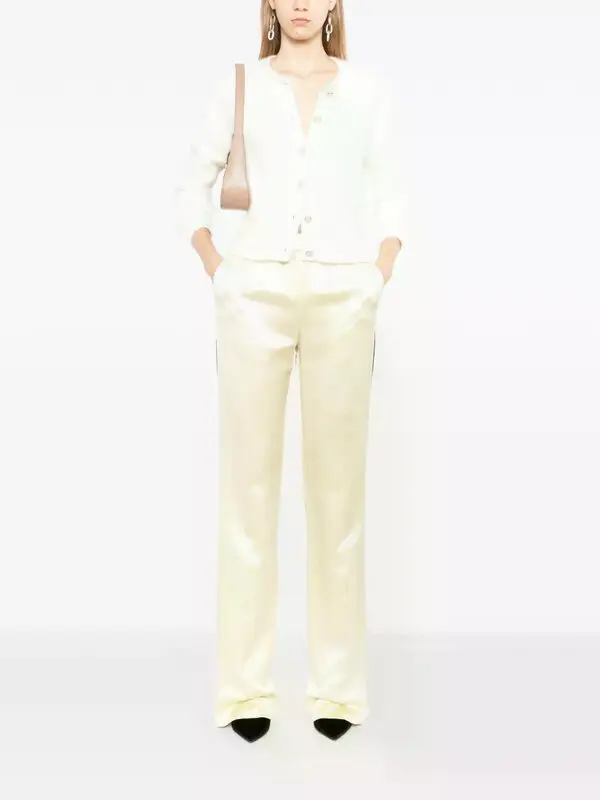 TOM FORD Satin Joggers - Neutrals