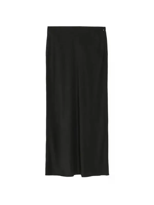 TOM FORD Silk Maxi Skirt - Black