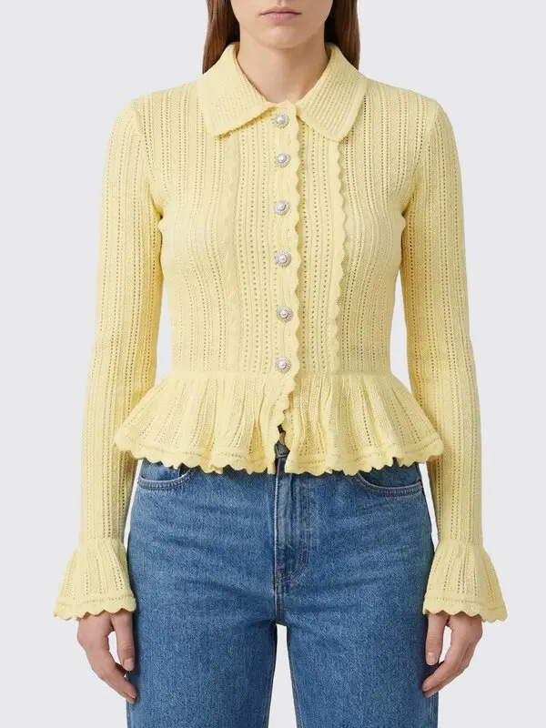 SELF-PORTRAIT Sweater - Yellow