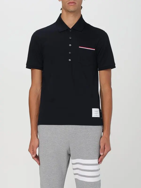 Thom Browne Polo Shirt - Blue