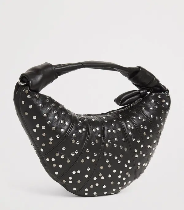 LEMAIRE Mini Leather Fortune Croissant Shoulder Bag