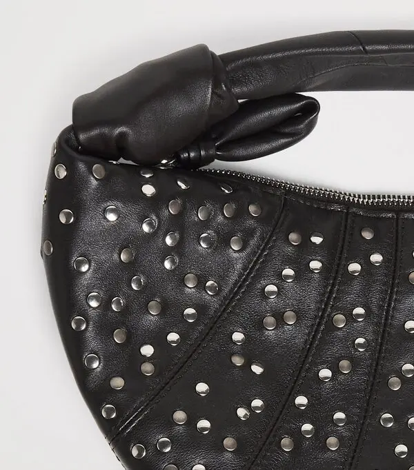 LEMAIRE Mini Leather Fortune Croissant Shoulder Bag
