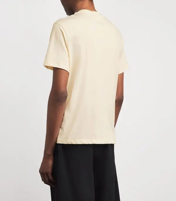 Sandro Cotton Crochet T-shirt - Beige