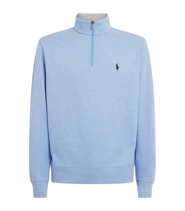 Polo Ralph Lauren Cotton Quarter-zip Sweater