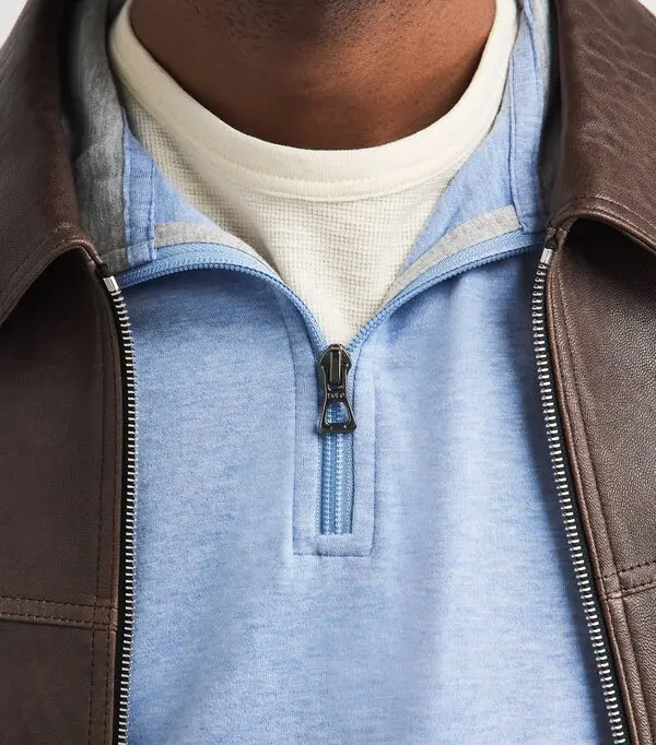 Polo Ralph Lauren Cotton Quarter-zip Sweater