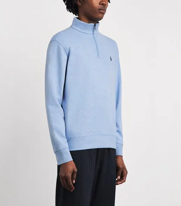 Polo Ralph Lauren Cotton Quarter-zip Sweater