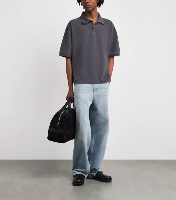 AGOLDE Cotton Polo Shirt