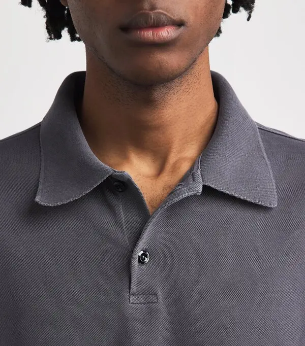 AGOLDE Cotton Polo Shirt