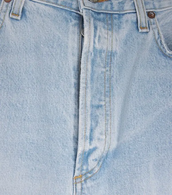 AGOLDE Anson Denim Shorts - Blue