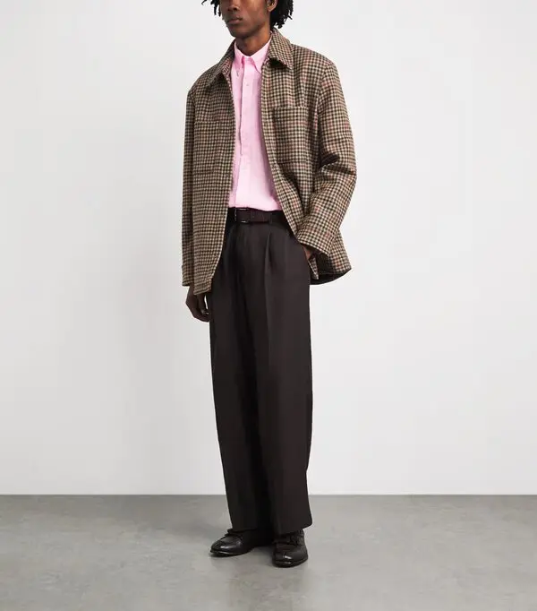 Polo Ralph Lauren Linen Custom Fit Shirt - Pink