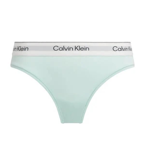 Calvin Klein Cotton-modal Icon Brazilian Briefs - Green