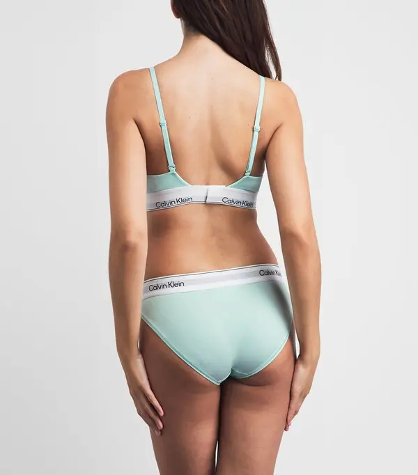 Calvin Klein Cotton-modal Icon Brazilian Briefs - Green