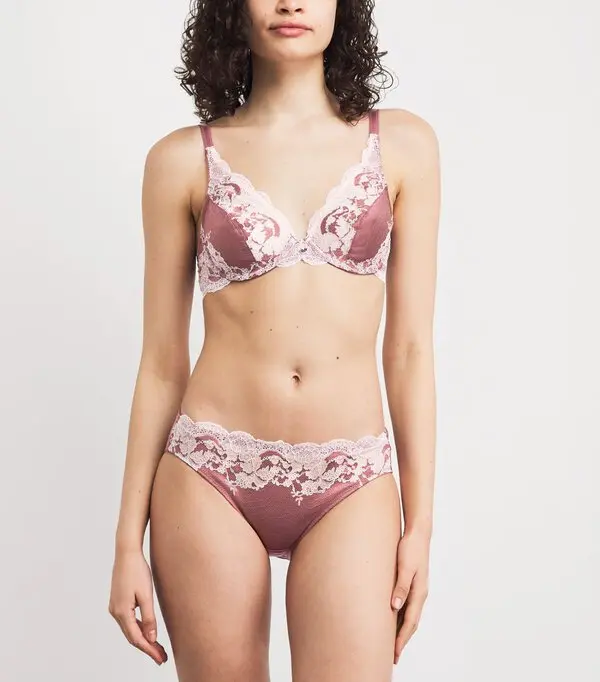 Wacoal Modern Affair Plunge Bra - Brown