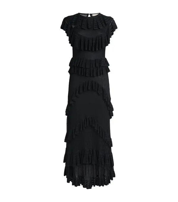 Ulla Johnson Magnolia Maxi Dress - Black