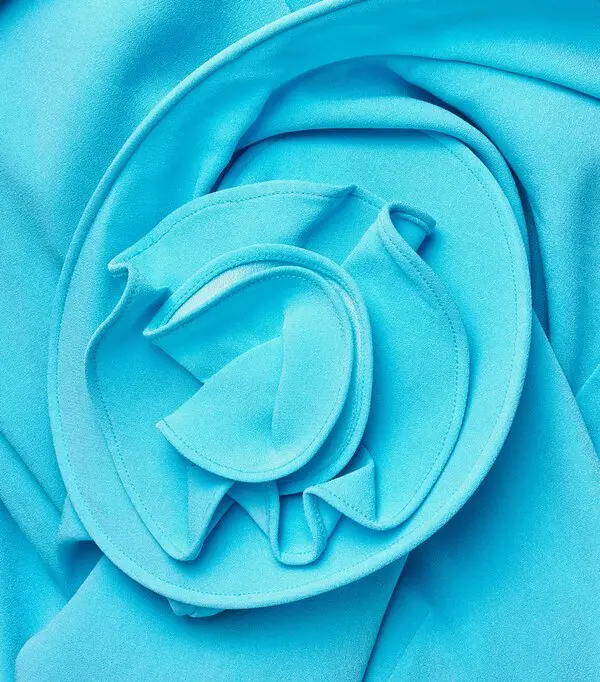 Roland Mouret Flower Appliqué Gown