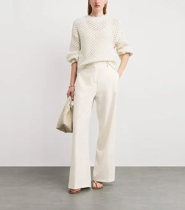 Fabiana Filippi Crepe Tailored Trousers