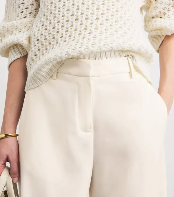 Fabiana Filippi Crepe Tailored Trousers