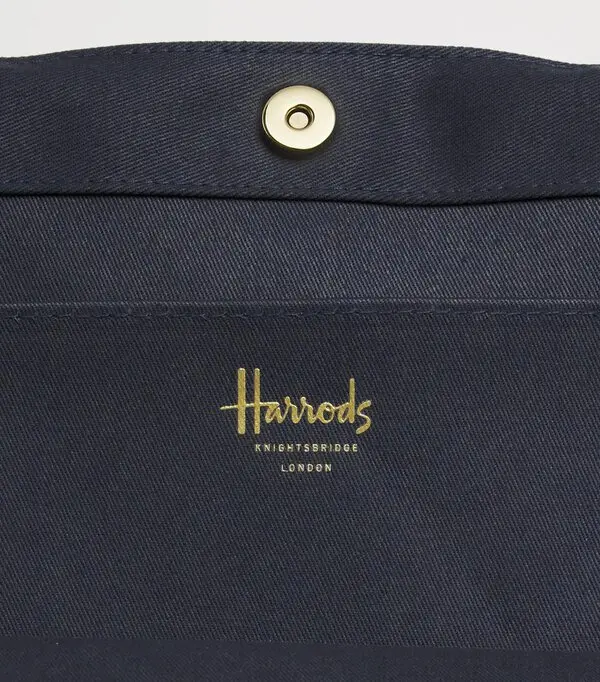 Harrods Great British Tote Bag - Navy