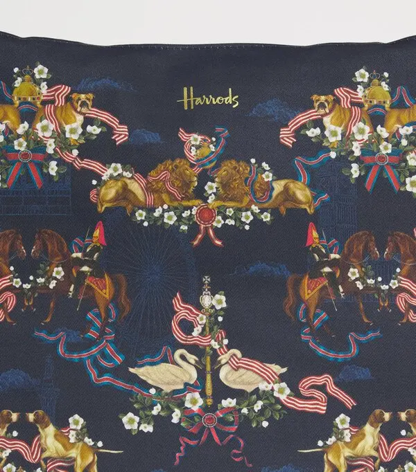 Harrods Great British Tote Bag - Navy